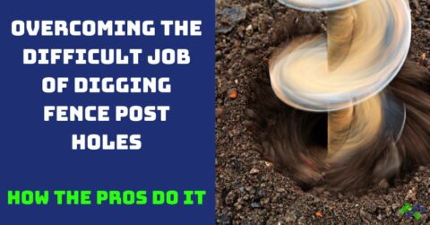 Difficulty Digging Post Holes - Milwaukee Fence Finders